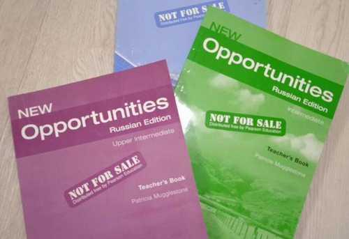 Книга для учителя Opportunities