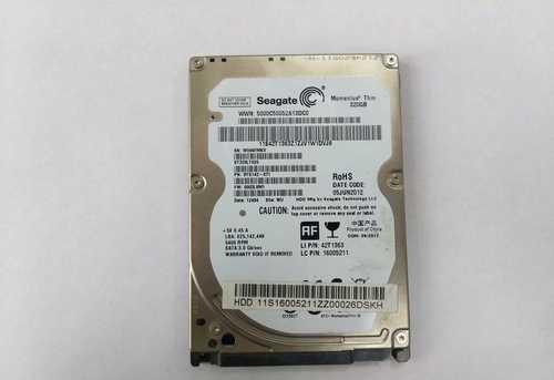 Жесткий диск 2.5" Seagate 320Gb, SATA