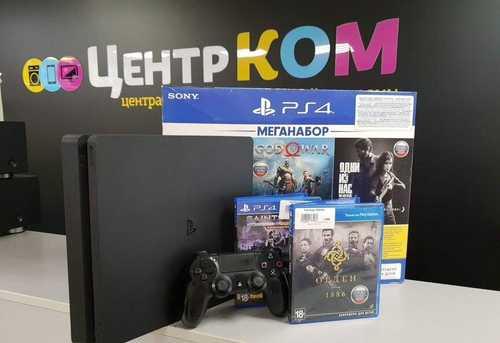 Игровая приставка PS4 Slim 500GB + 11 игр