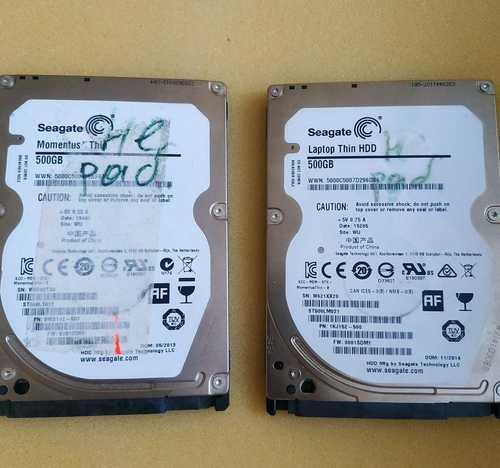 Не исправный жёсткий диск Seagate 500gb