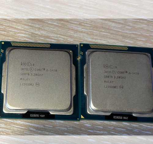 Процессор intel core i5 3470