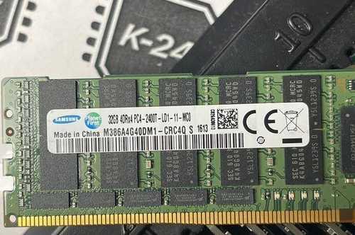 32GB DDR4 ECC REG Samsung 2400Mhz 4DRx4 LR