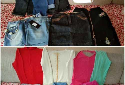 Бриджи,джинсы,юбки,кофты и другая одежда
