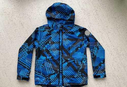 Куртка (ветровка) н/м Button blue, р.140