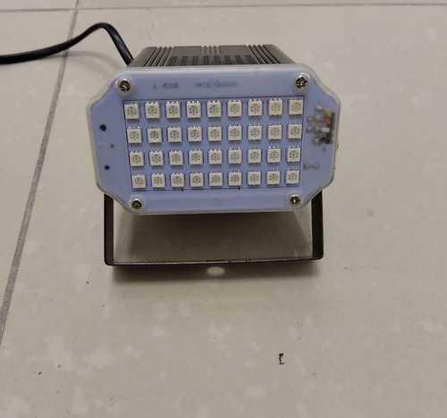 LED mini strobe,звуковая анимация, изменяемая част