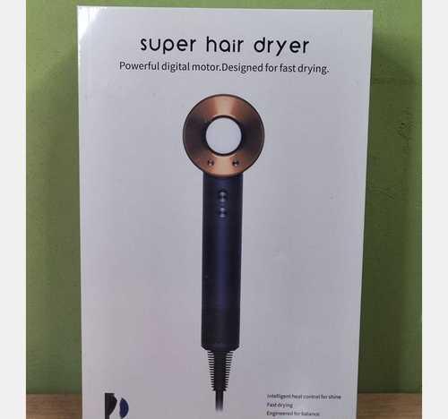 Профессиональный фен Super Hair Dryer (Золотой)