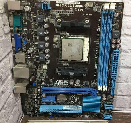 Связка Asus F1A55-M LX3   Athlon II X4 641