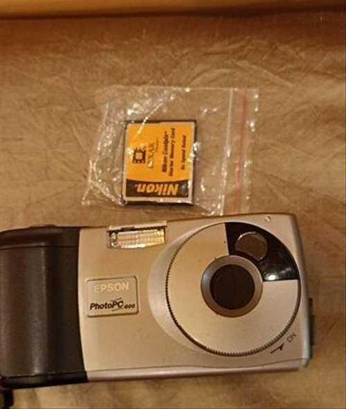 Фотоаппарат Epson PhotoPC 600 рабочий в коллекцию