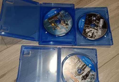 Игры для PS 4 (цена за 3 диска)