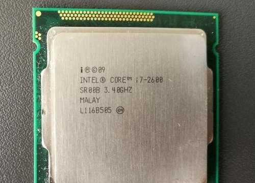Процессор сокет 1155 Core-i7 2600 intel 3,4-3,8ггц