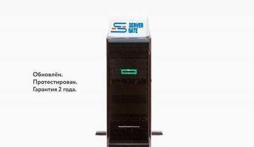 Сервер HP ML350 Gen10 8SFF 2xGold 6130 768GB