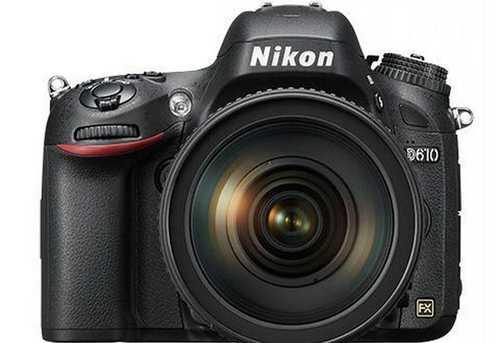 Фотоаппарат Nikon D610 kit 18-105mm (Гарантия)