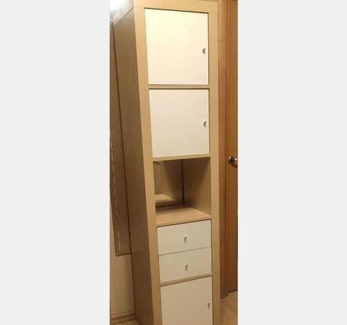 Стеллаж 1х5 IKEA expedit цвет береза