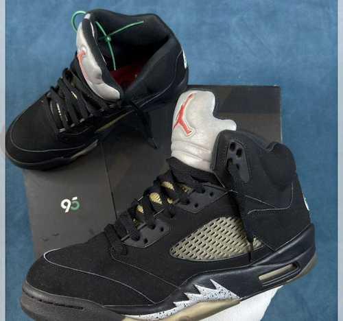 Nike Air Jordan 5 Retro Black Metallic оригинал