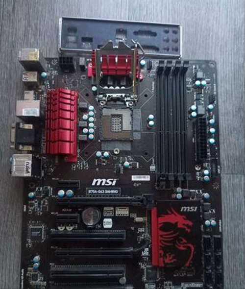 MSI B75A-G43 gaming сокет 1155