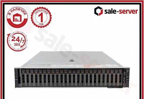 Сервер dell R740xd 24SFF 2x Silver 4110 128GB