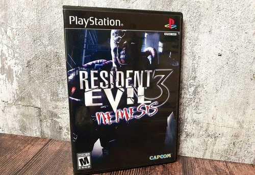 Игры ps1 Resident Evil 3 Nemesis dvd box пс1 ps2