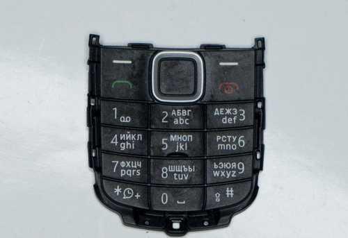 Клавиатура Nokia C1-00 black новая оригинал