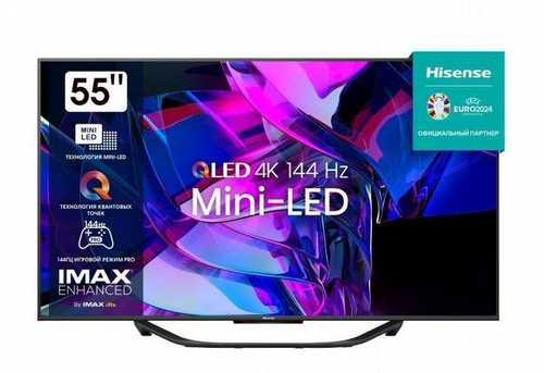 Телевизор Hisense 55u7kq miniled 144гц 4K