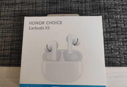 Беспроводные наушники Honor Choice X5 Новые