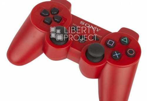 Джойстик для PS3 Dual Shock 3 (красный)