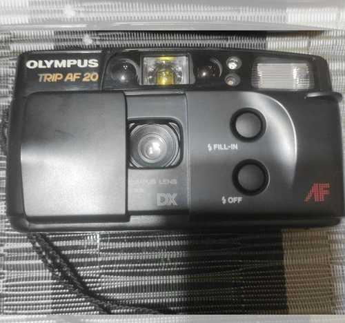 Пленочный фотоаппарат olympus trip af 20