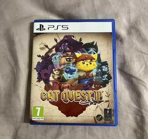 Cat quest 3 ps5 диск