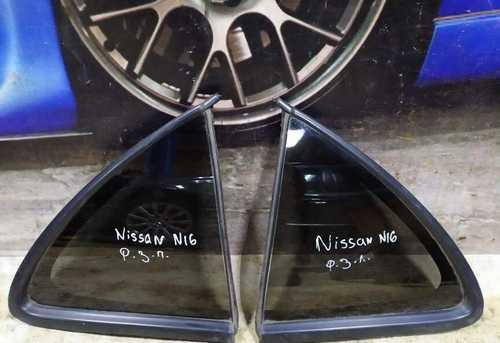Форточки задние в сборе Nissan Almera (N16)