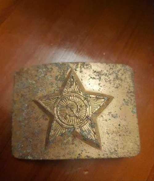 Пряжка солдатская
