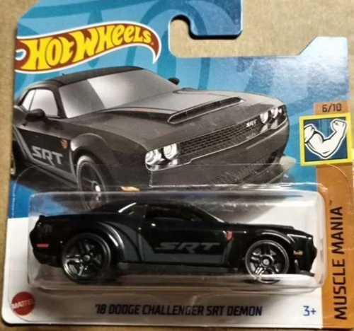 Hot wheels 18 dodge challenger SRT demon