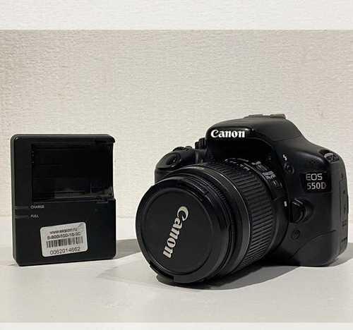 Canon 550D  18-55 IS II (27.000 кадров)