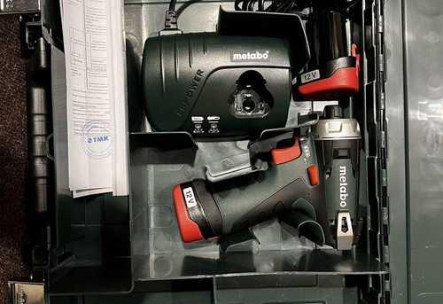 Шуруповерт metabo powermaxx bs новый,гарантия,чек