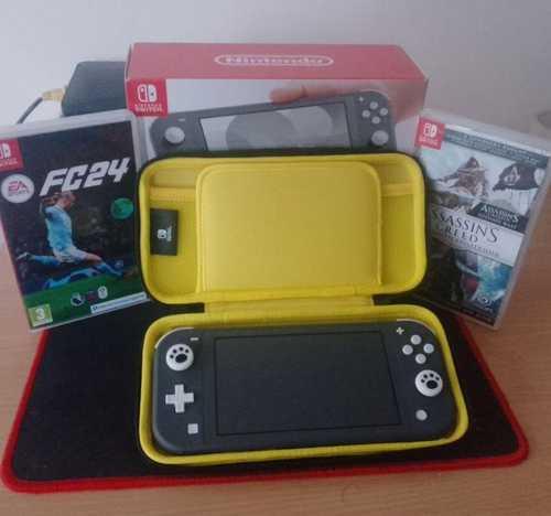 Nintendo switch lite с играми