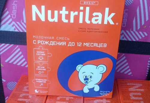 Детская смесь nutrilak с рождения до 12 месяцев