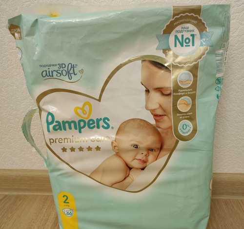 Подгузники Premium Care Pampers 2, 31шт