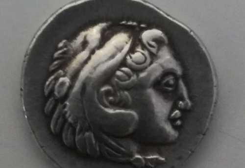 Монета драхма Македонского