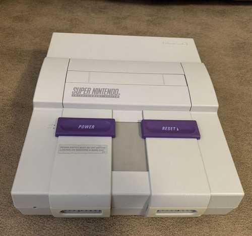 Консоль Super Nitendo USA. snes