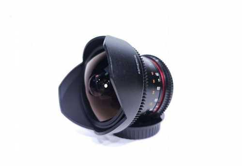 Объектив Samyang EF 8mm T3.8 CS II vdslr fisheye