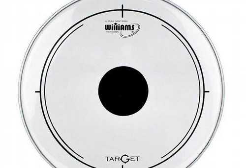 Пластик для барабана Williams 13" Target Dot Прозр