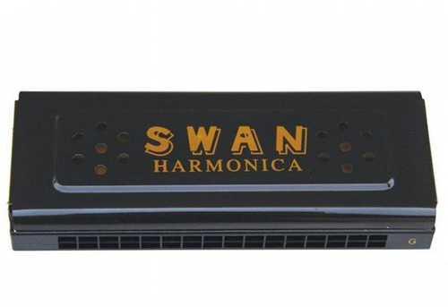 SW16-10 Губная гармошка тремоло, Swan