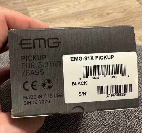 Звукосниматель EMG 81X