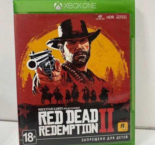 Игра Red Dead Redemption 2 Xbox One Диск