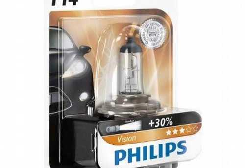 Автолампа philips H4 12V 60/55W +30 P43t (12342PRB