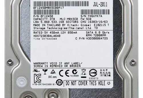 Жесткий диск Hitachi 3Tb HDS723030ALA640 sataiii