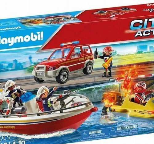 Пожарный катер Playmobil 71569