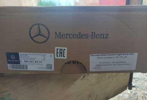 Диски тормозные передние Mercedes A0004212512