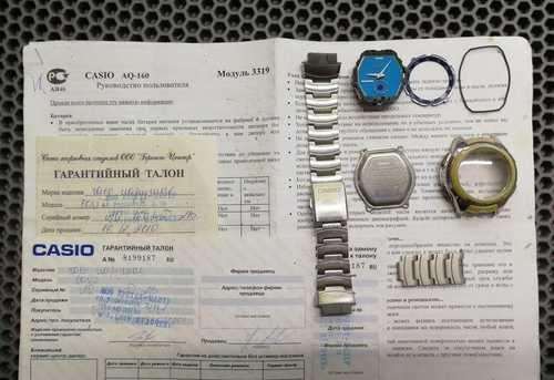Часы casio AQ-160WD-2B