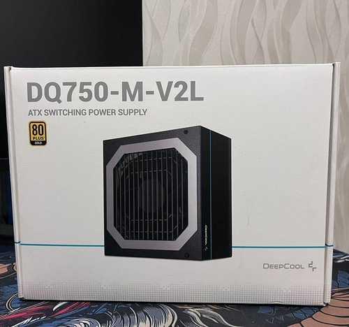 Блок питания deepcool DQ750 черный