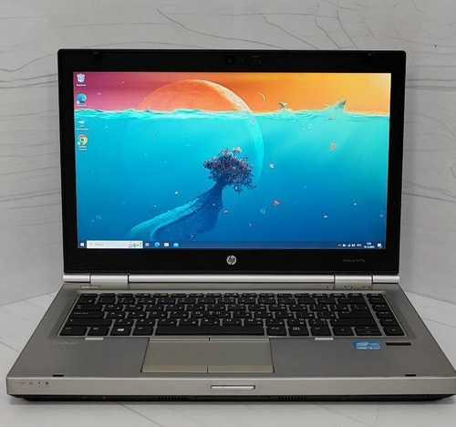 HP EliteBook 8gb HD14" Ноутбук для учебы работы