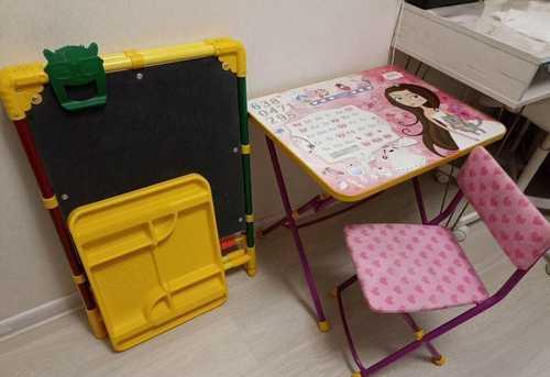 Набор мебели детский, стол- стул-мольберт